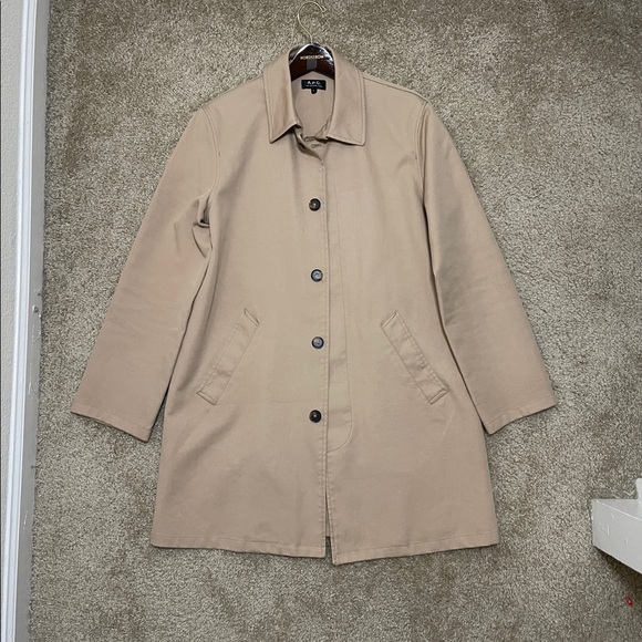 A.P.C. | Jackets & Coats | Apc Mac Coat | Poshmark